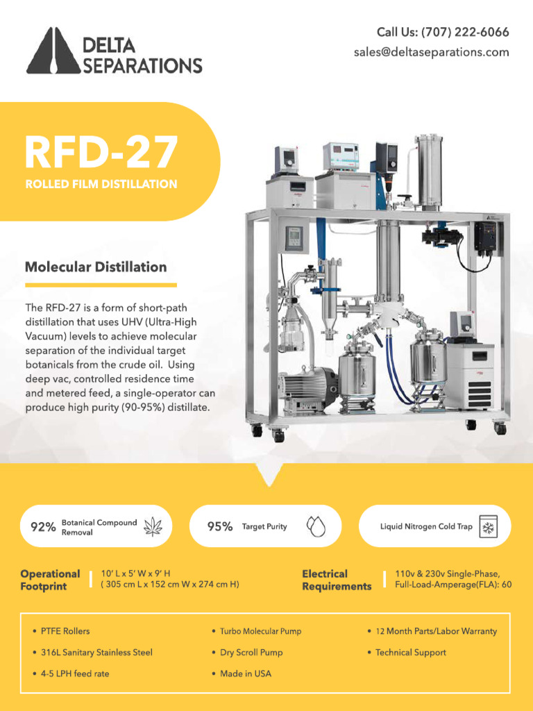 RFD-27-Spec-Sheet | PDF | Physical Quantities