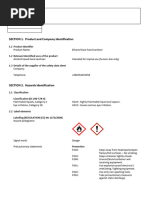 Ethanol 95% Safety Data Sheet | PDF | Combustion | Ethanol