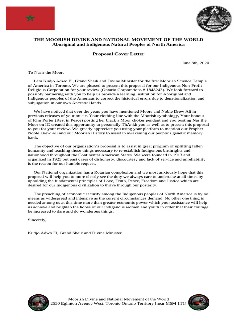 Moorish Movement Proposal for Indigenous Rights | PDF