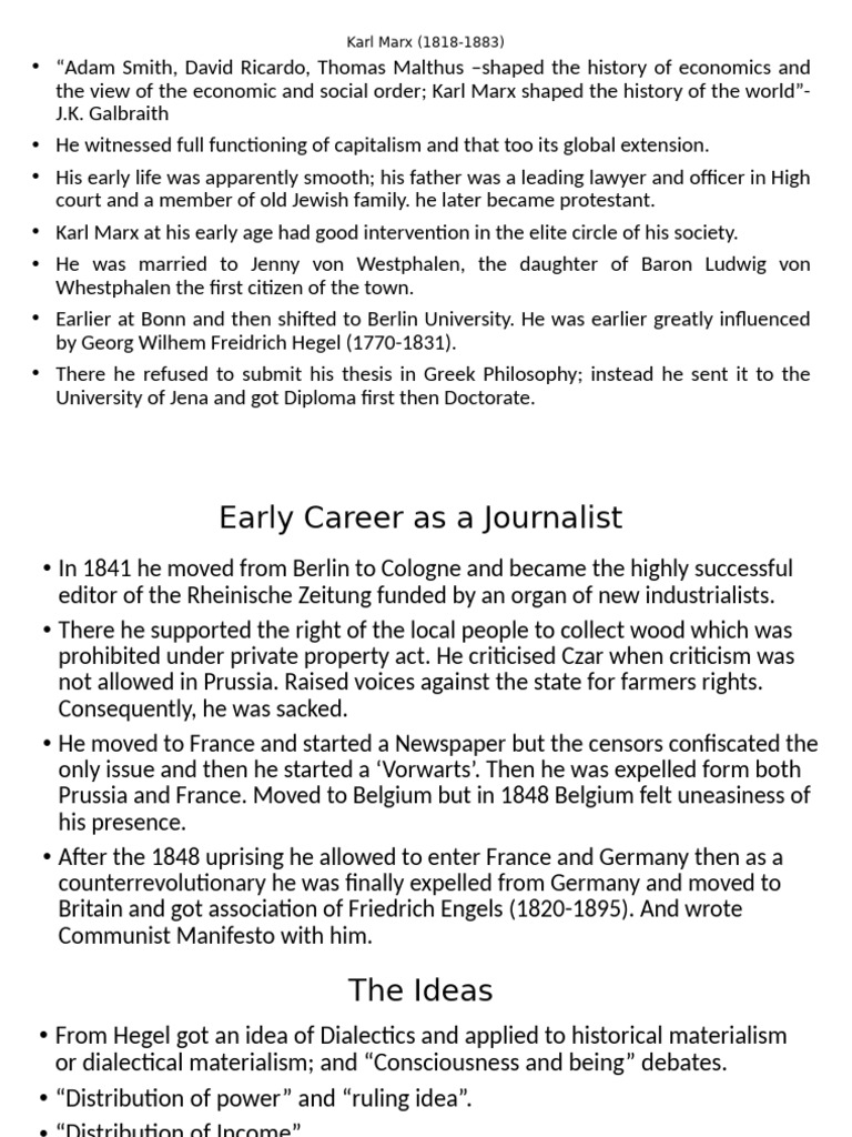 7.Karl Marx | PDF | Karl Marx | Communism