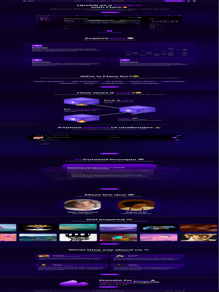 Flare Landing Page | PDF | Computing