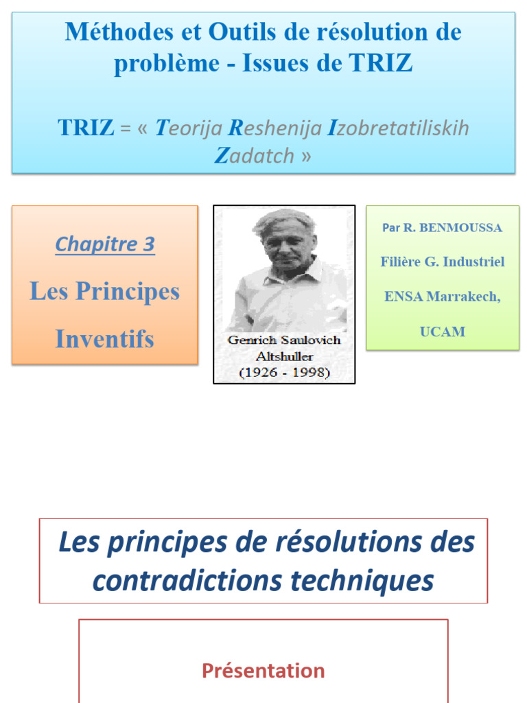 chap3 les principes | PDF
