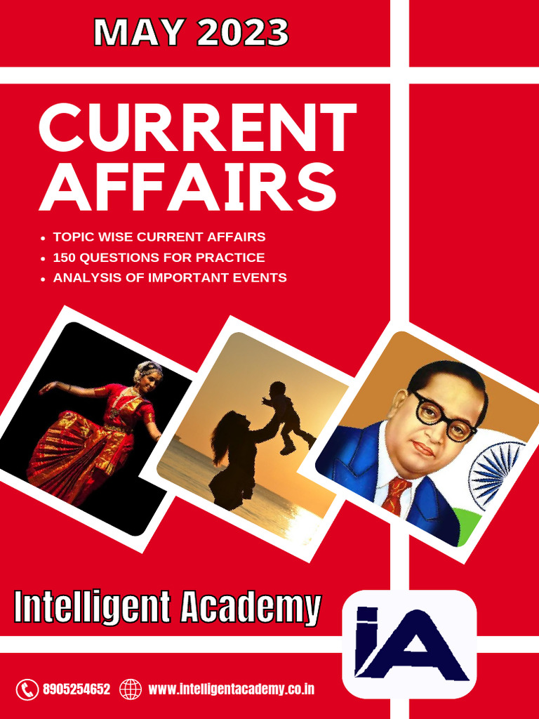 Current Affairs of May 2023 English | PDF