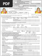 PAN Card Application Form CSF | PDF