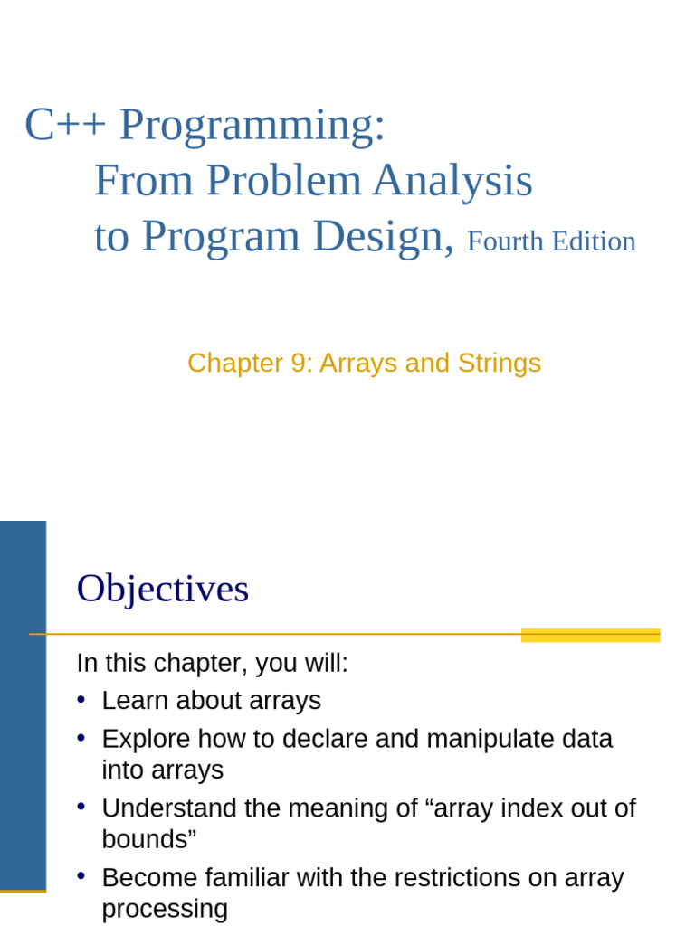 PPT ch09 | PDF | C++ | Computer Program