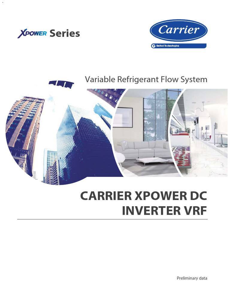 1531301034_Miraco Carrier Xpower DC Inverter VRF_A4 | PDF | Air Conditioning | Heat Exchanger