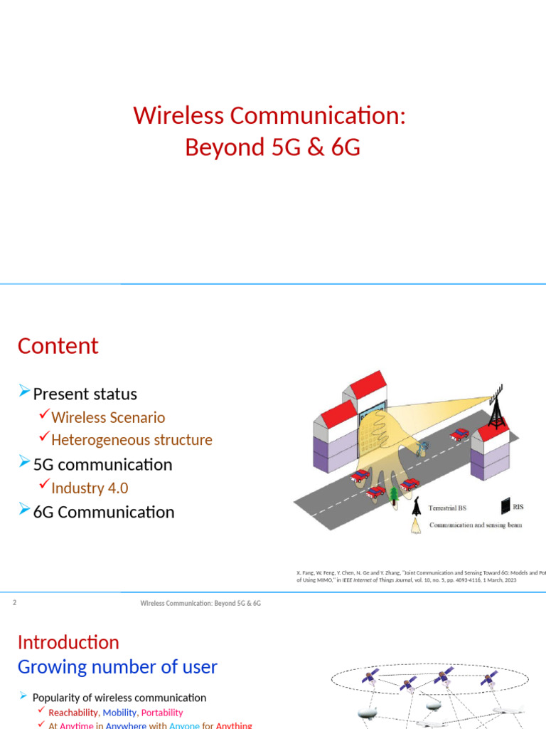 20 Beyond 5G and 6G | PDF | Networking | Wireless Networking