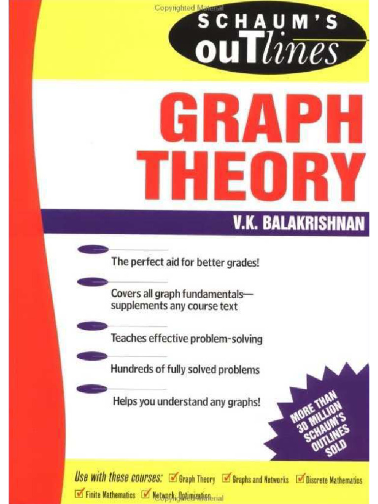 (SCHAUM's OUTLINE SERIES) V.K. Balakrishnan - Graph Theory (1997, MC Graw Hill) - Libgen - Li | PDF