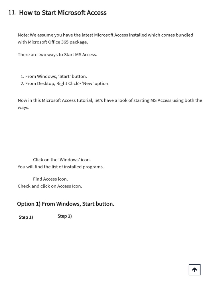 MS Access lab | PDF | Microsoft Access | Databases