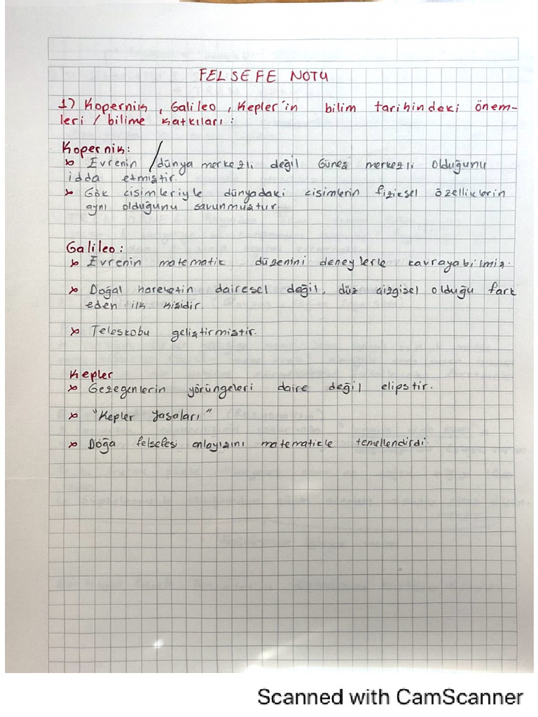 Felsefe Notu DG | PDF