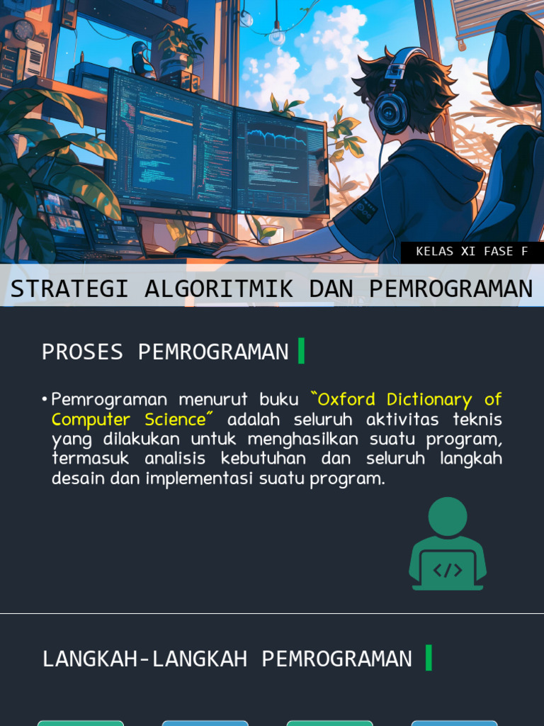 2_strategi Algoritmik Dan Pemrograman | PDF 2_strategi Algoritmik Dan Pemrograman | PDF