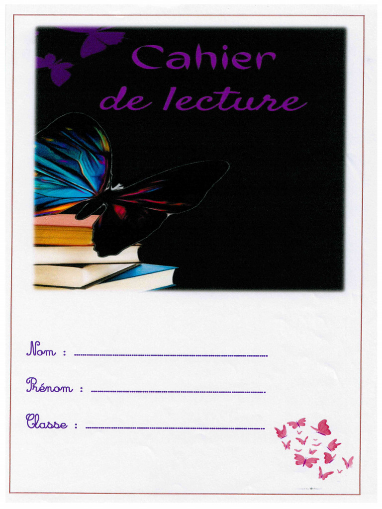 Cahier de Lecture | PDF