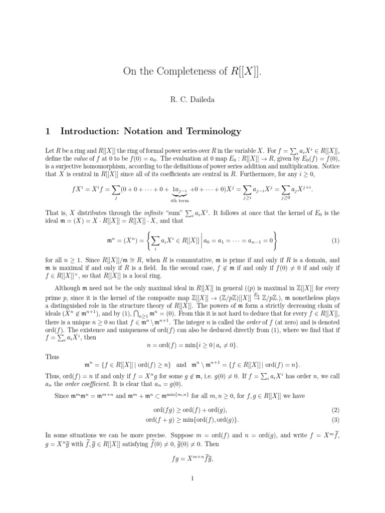 PS | PDF | Series (Mathematics) | Sequence
