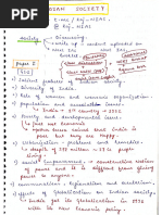Modern History Hand Written Notes (135 Pages) PDF | PDF