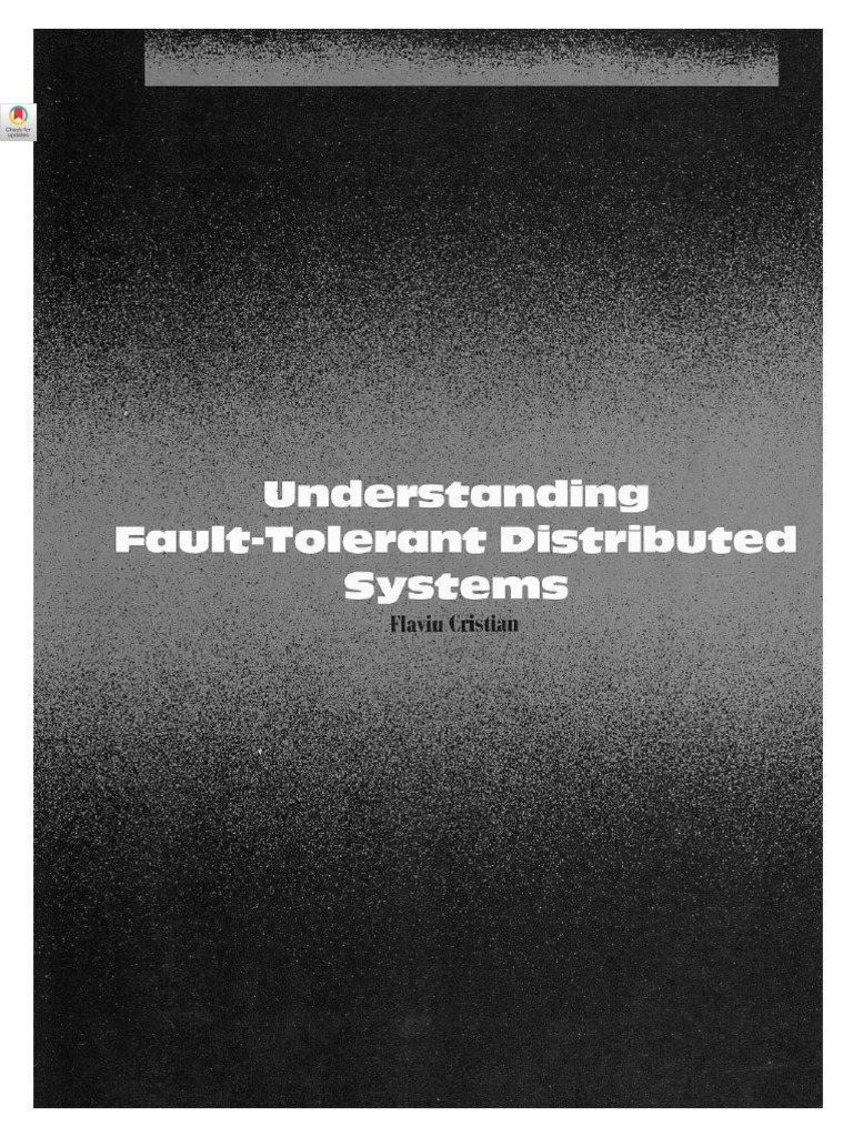 Fault Tolerance in Distributed Systems | PDF | Operating System | Input ...