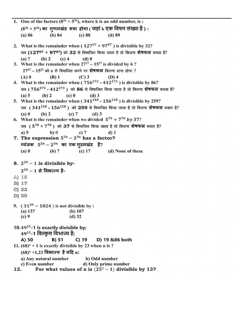 Reminder sheet | PDF | Discrete Mathematics | Mathematical Objects