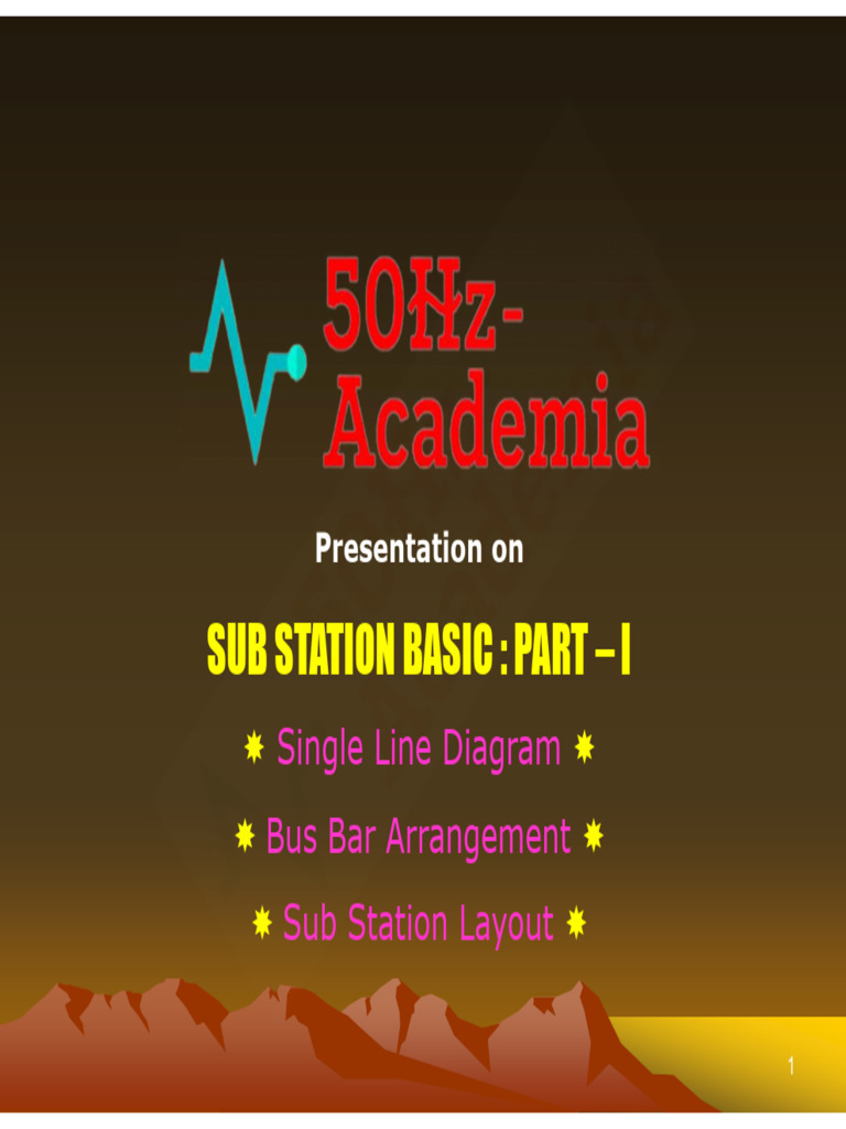 Bus Bar Switching Schemes | PDF | Electrical Substation | Electric ...