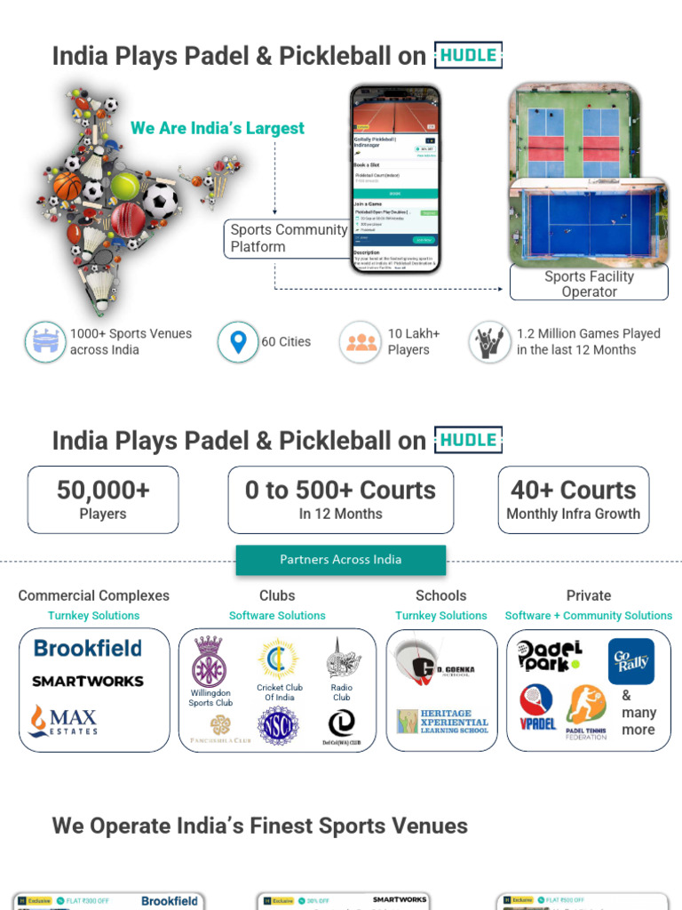 Hudle Company Profile - Oct24 | PDF