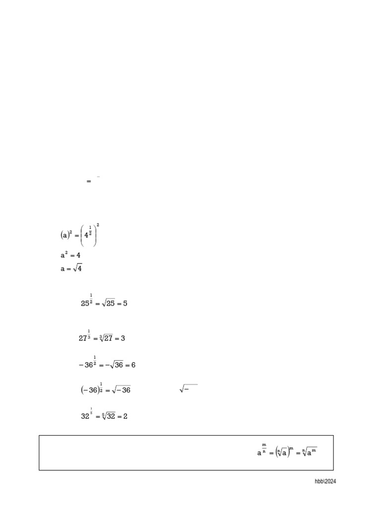 Radicals Lesson 2.2 Simplifying Expressions Involving Rational ...