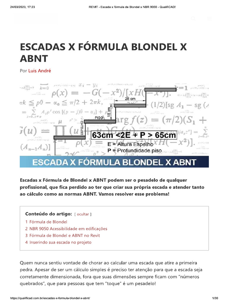 Formula Blondel | PDF
