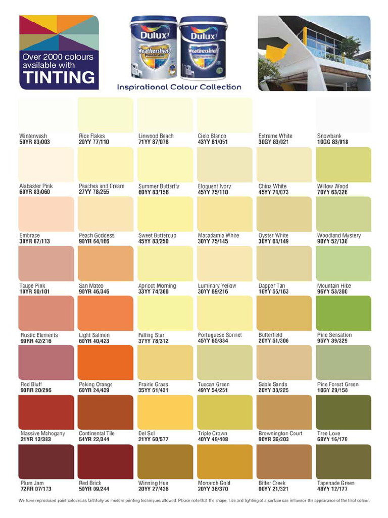 Dulux Weathershield Catalog | PDF