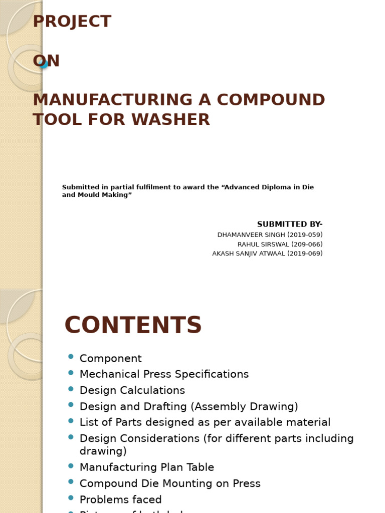 Project On Injection Mould | PDF