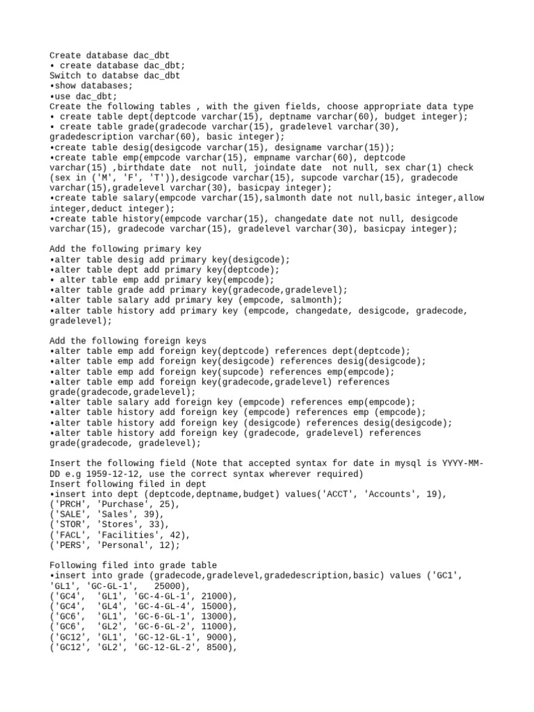 SQL_Day1 | PDF | Data Model | Software Design SQL_Day1 | PDF | Data Model | Software Design