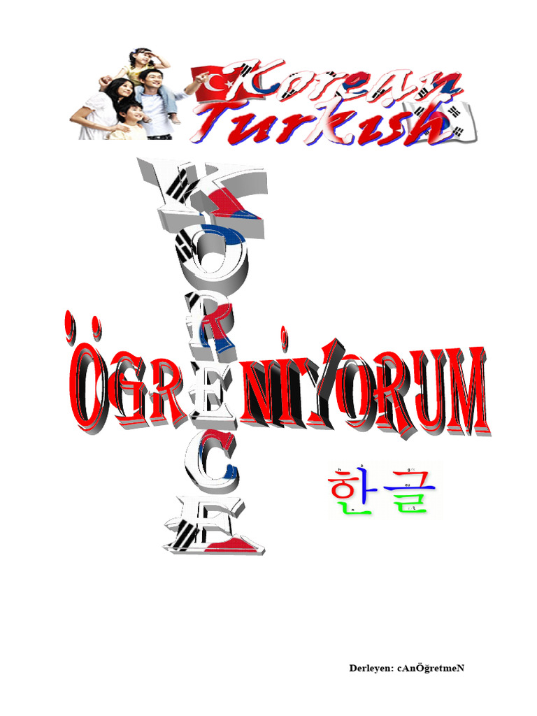 Korece Öğreni̇yorum. 1 Sürümü | PDF