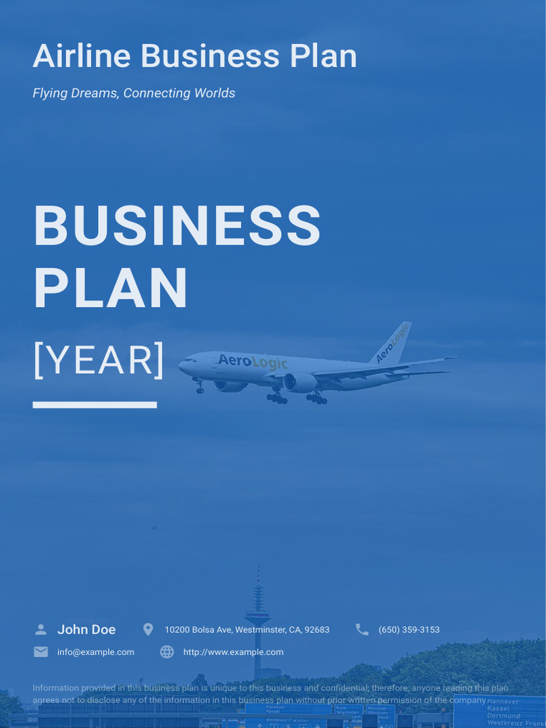 Airline Business Plan Overview | PDF | Marketing | Marketing Strategy