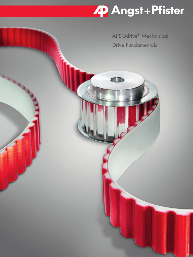 APSOdrive Mechanical Drive Fundamentals ENG4 | PDF | Belt (Mechanical ...