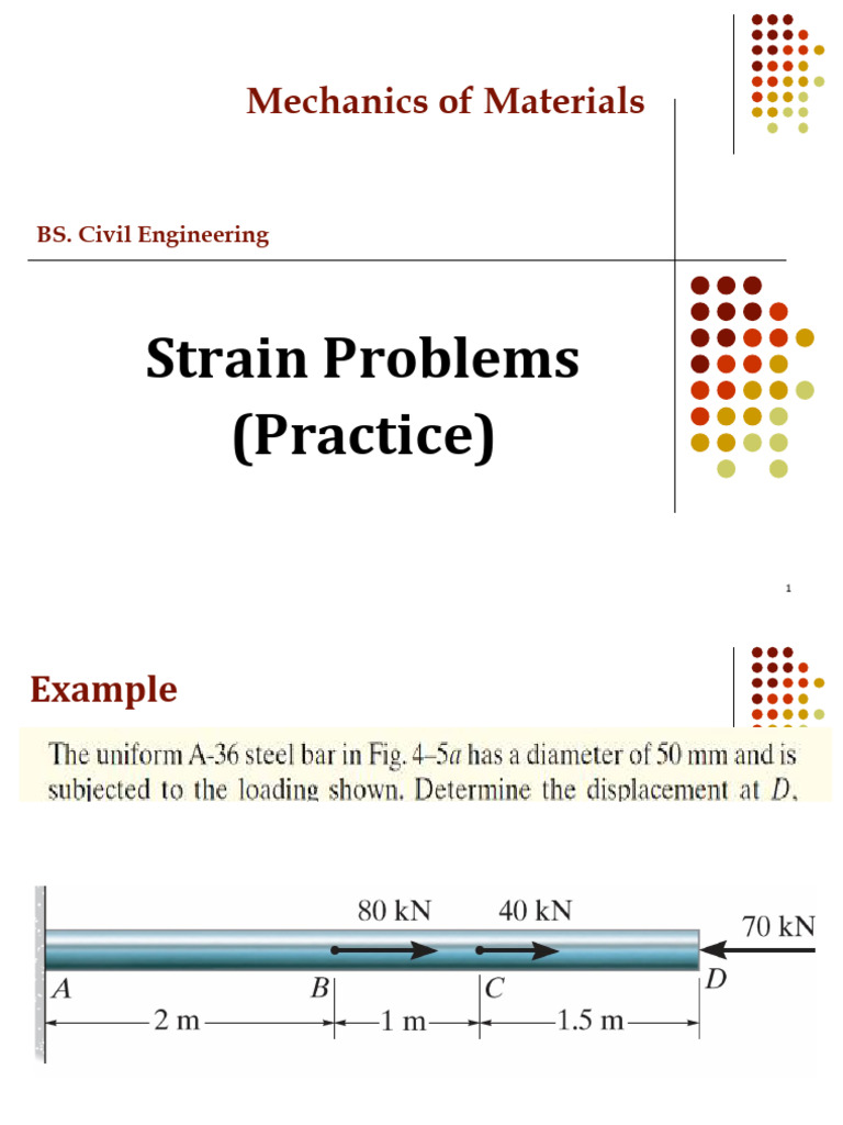 Strain Probems 2 (Practice) | PDF
