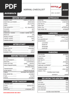 Boeing 777 Checklist | PDF | Takeoff | Cockpit