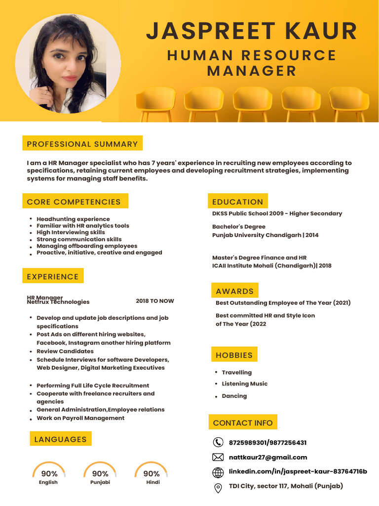 Jaspreet Kaur Cv 2.PDF | PDF