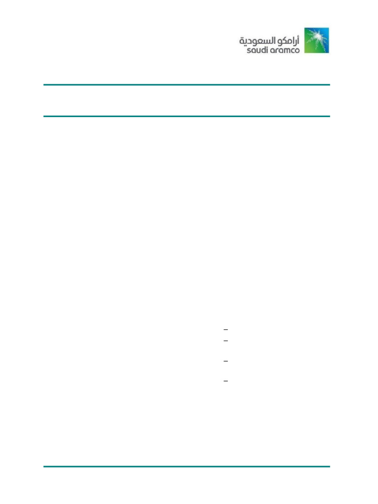SAEP-331 SA Scheduling Requirements | PDF