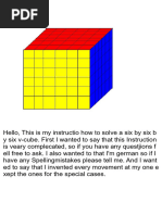 Algorithms - 3x3 PLL | PDF | Recreational Mathematics | Logic Puzzles