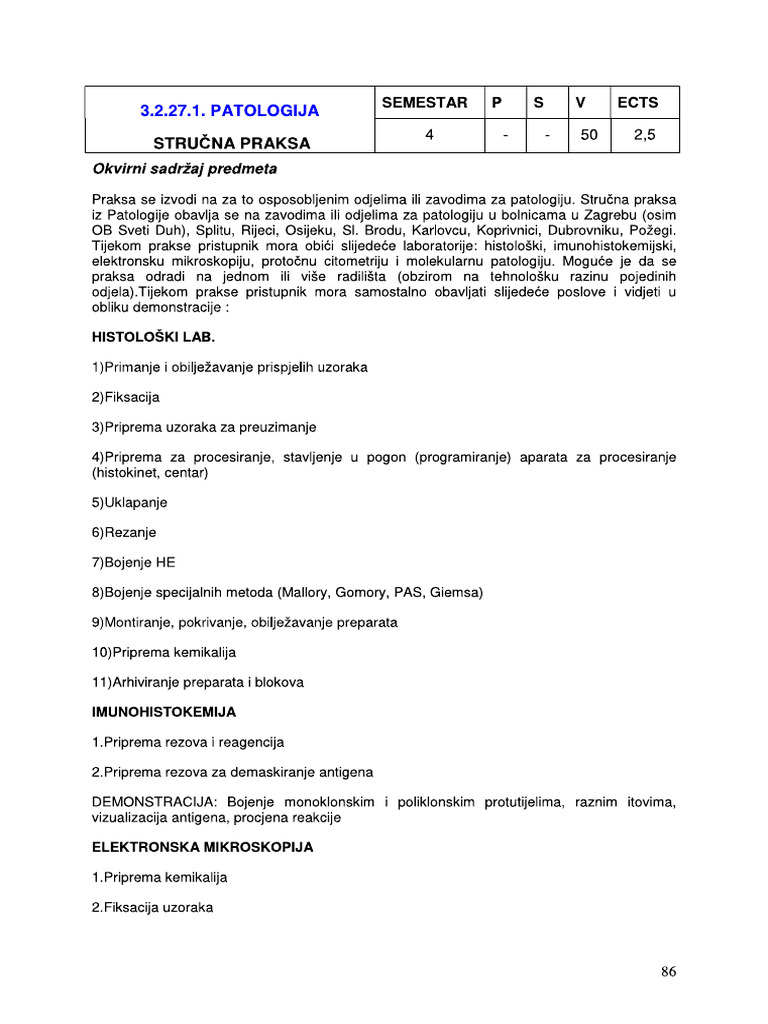 ZVU ZG Patologija | PDF