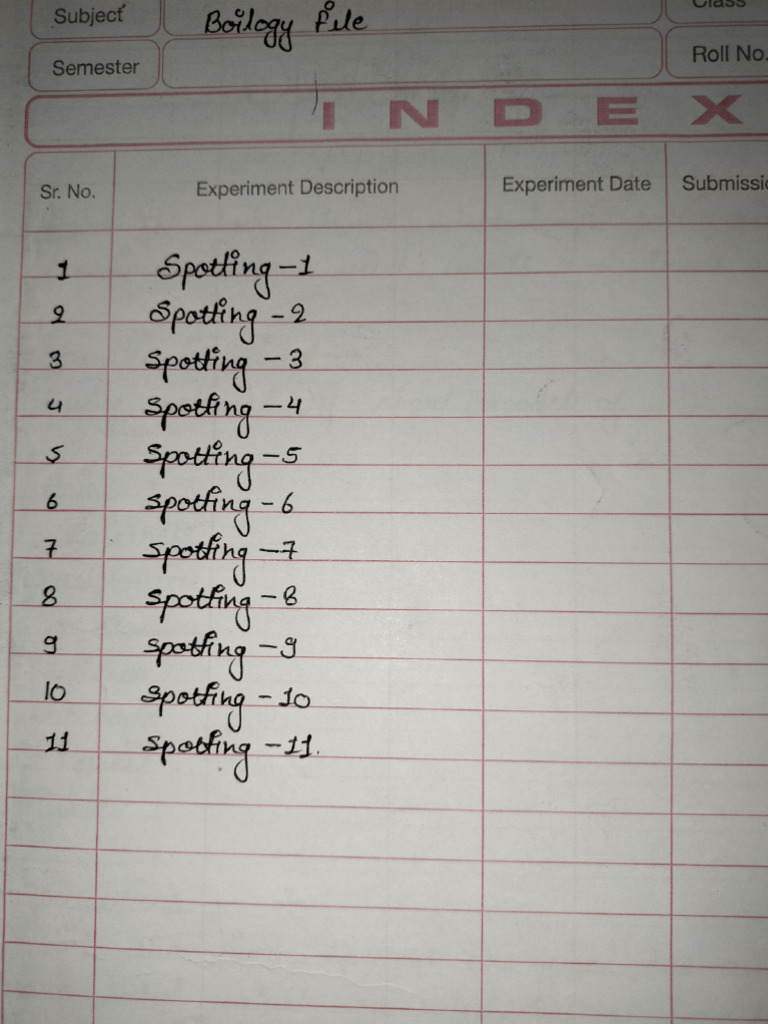 Biology File Work | PDF
