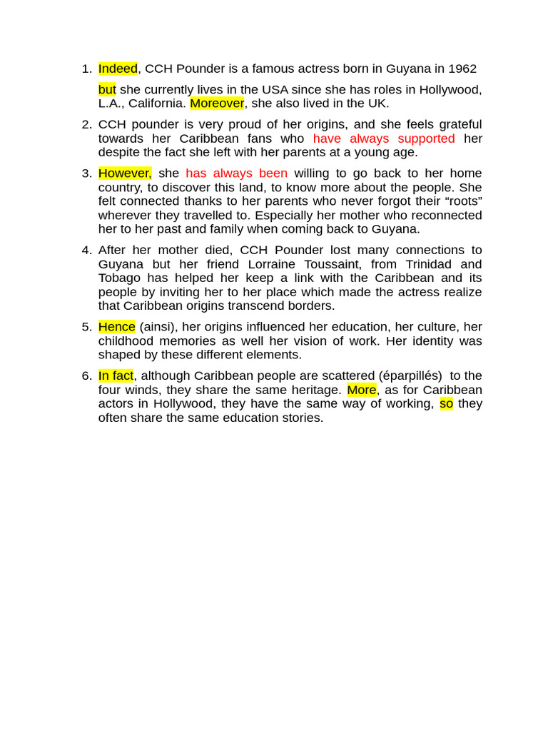 Correction CE (CCH Pounder) | PDF