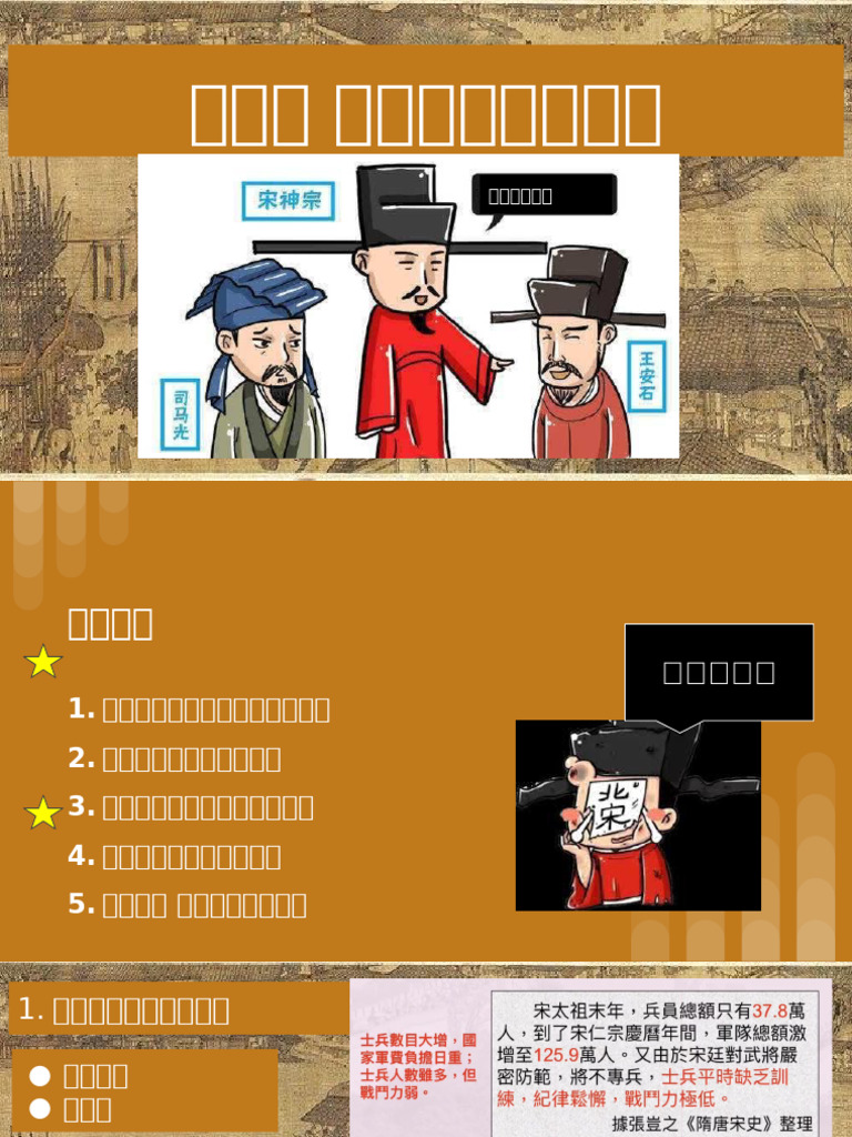 eduhk ch ct ppt sample 北宋變法 20241028 | PDF