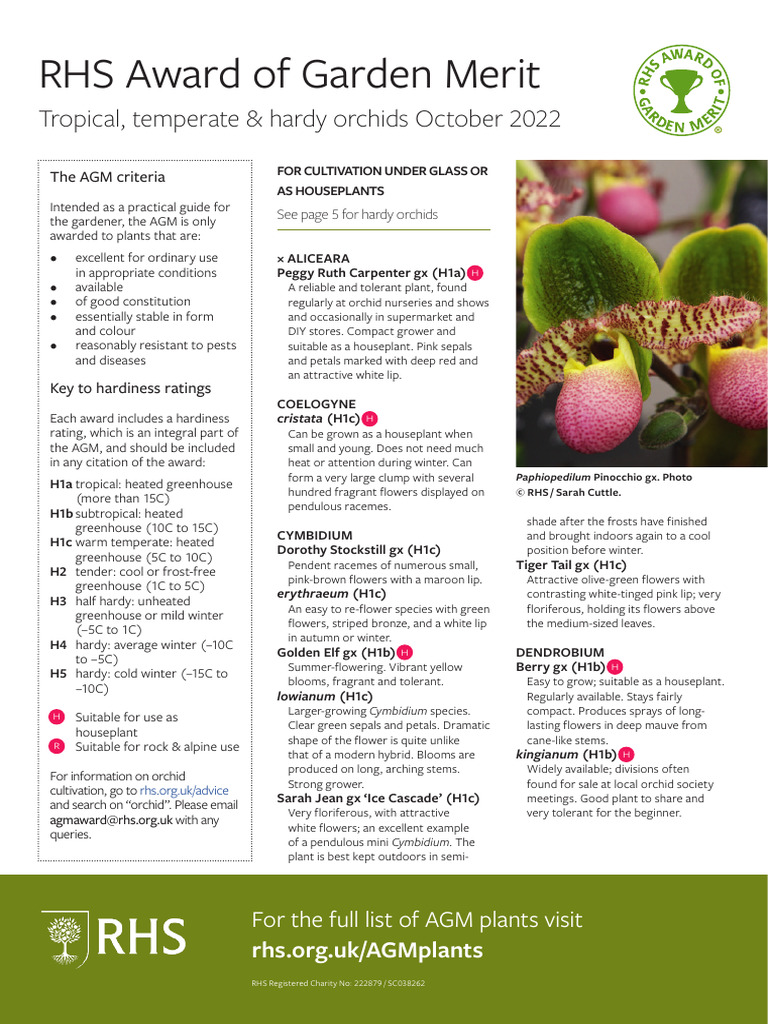 AGM-Orchids-list | PDF | Flowers | Houseplant