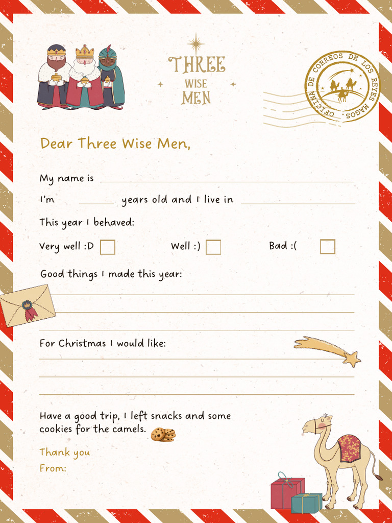 Letter to the Three Wise Men | PDF