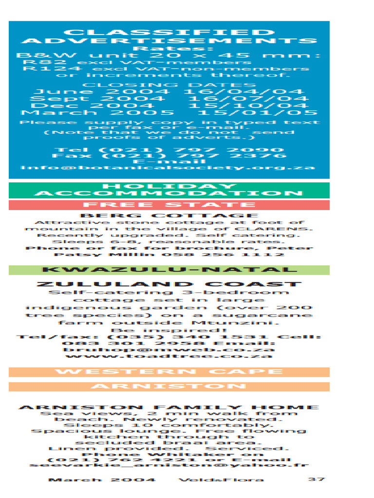 2004 Classified Ads | PDF