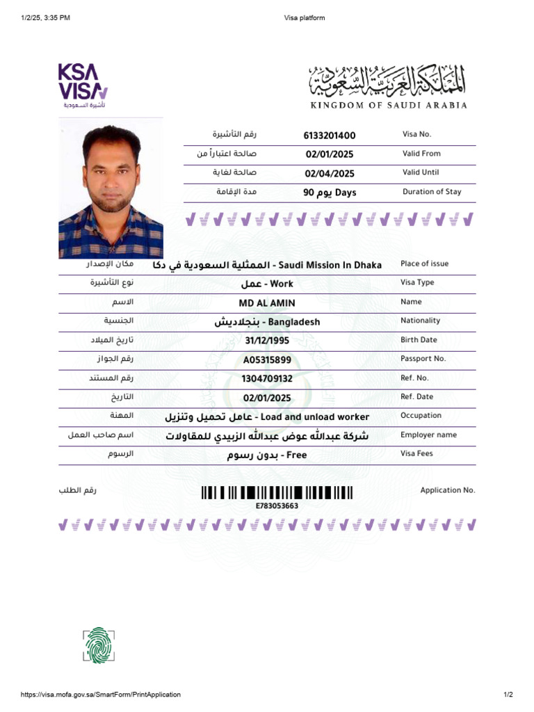 Visa Platform= | PDF