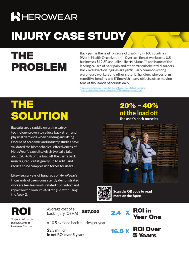 HeroWear Injury Case Study 2024 09 | PDF