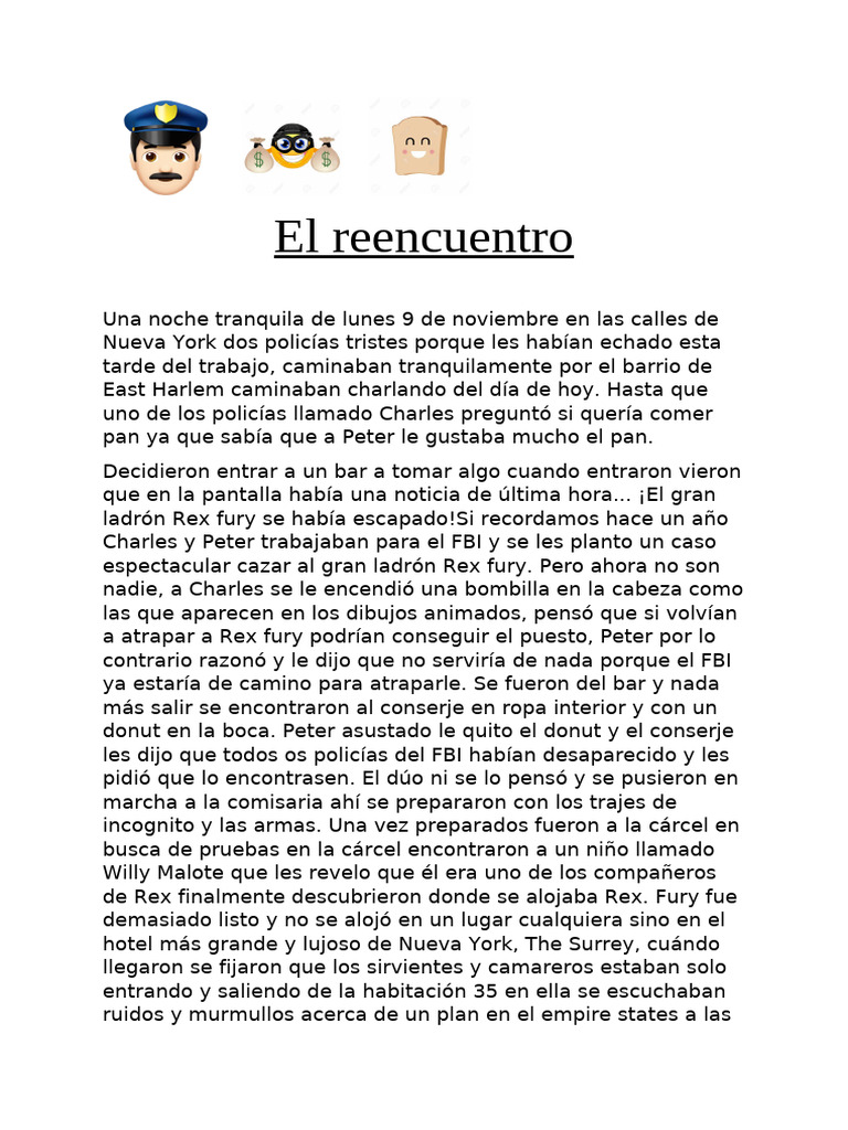 Cuento Emojis | PDF
