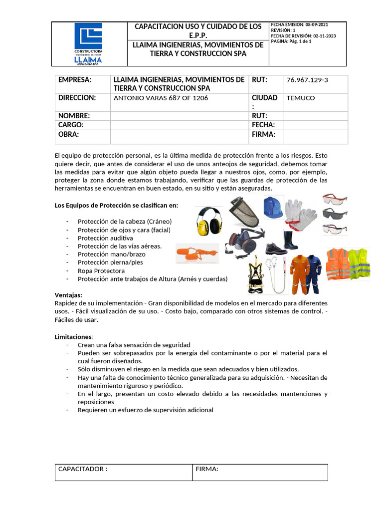 5.- CHARLA BASICA EPP | PDF