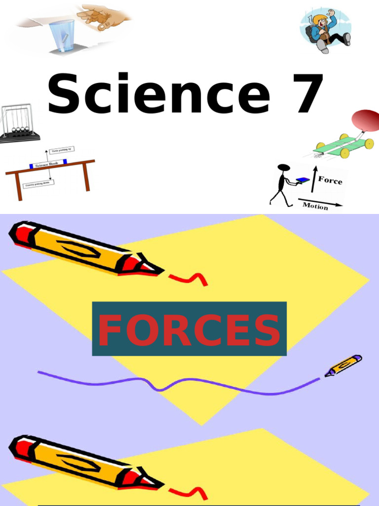Balanced and Unbalanced Forces - 7 | PDF