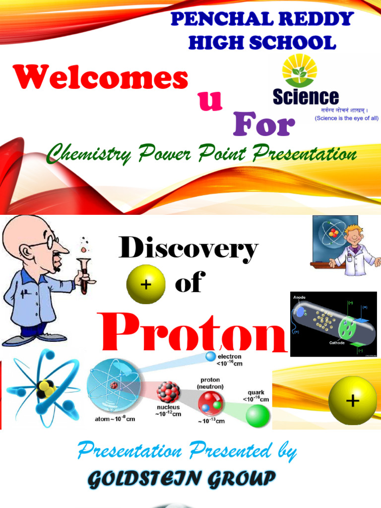 Proton Discovery: Goldstein's Role | PDF