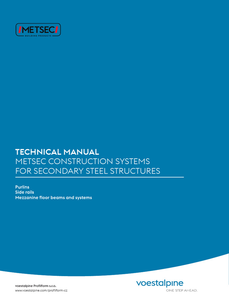 Technicky-manual_Konstrukcni-systemy-METSEC_ENG_2019 | PDF | Beam ...