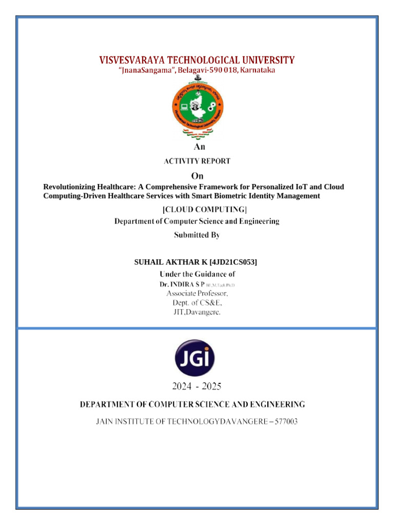 Suhail Clouding Computing Assignment 2 | PDF | Internet Of Things | Security